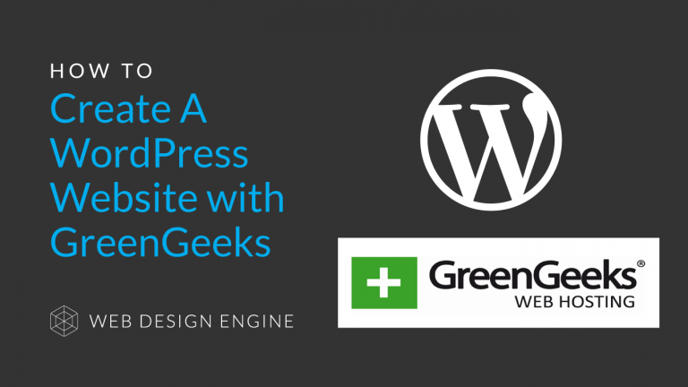 Create a WordPress Website with GreenGeeks Eco Hosting Company