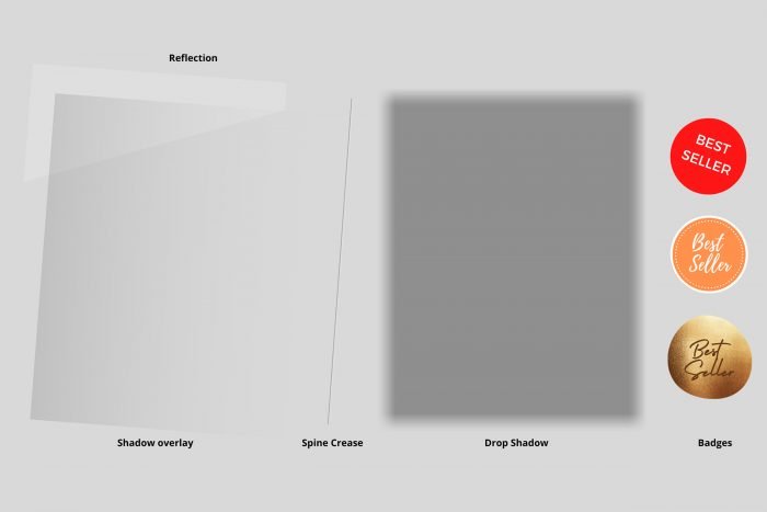 Canva Book/Lead Magnet Mockup Kit